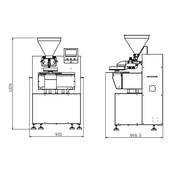 Automatic Cake Decorating Machine CT608A - Sanhe
